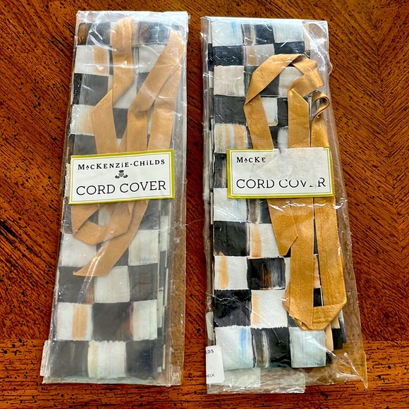 MacKenzie-Childs | Other | Mackenzie Childs Cord Covers | Poshmark